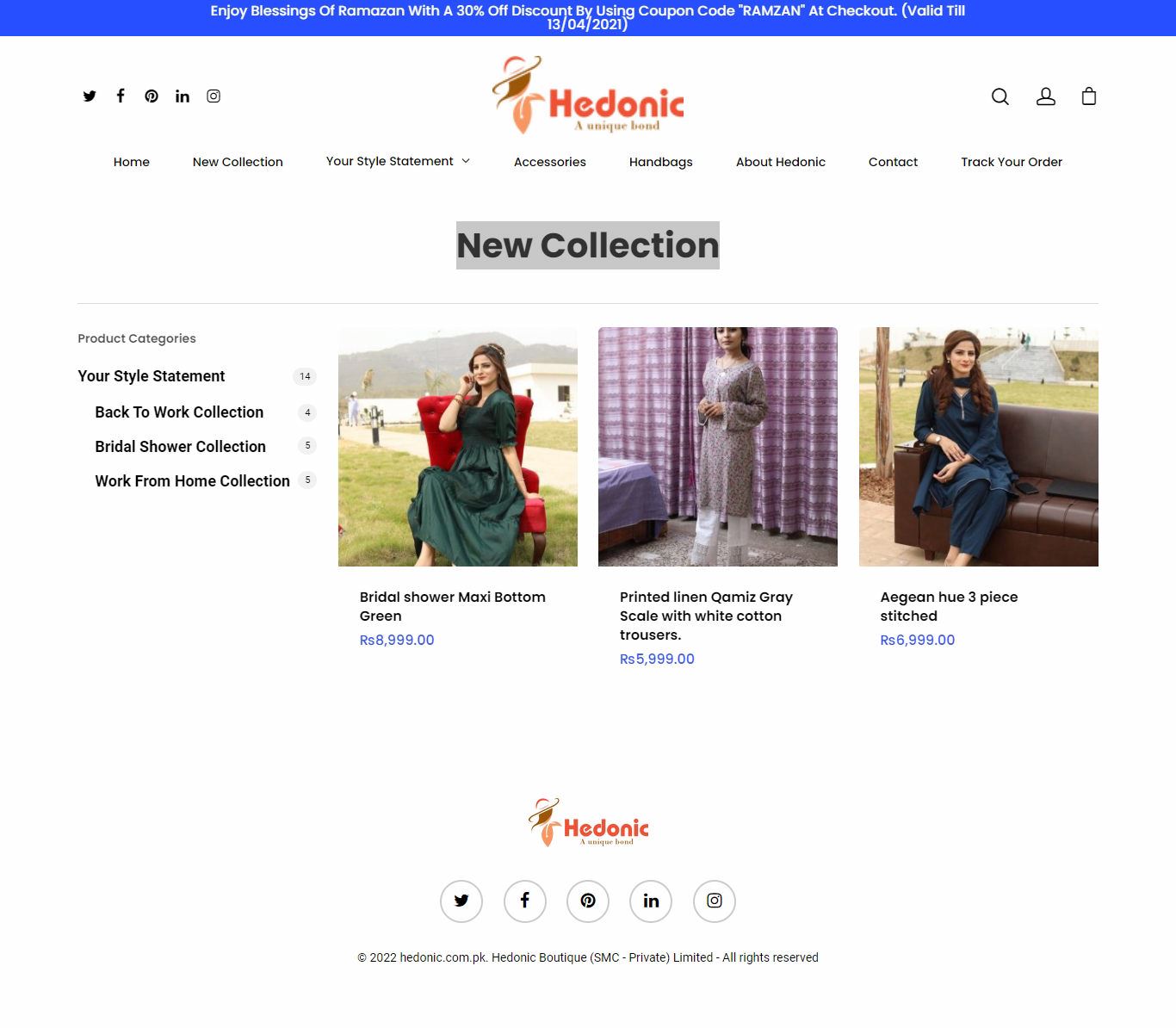 hedonic.com.pk | Ideatech Software House
