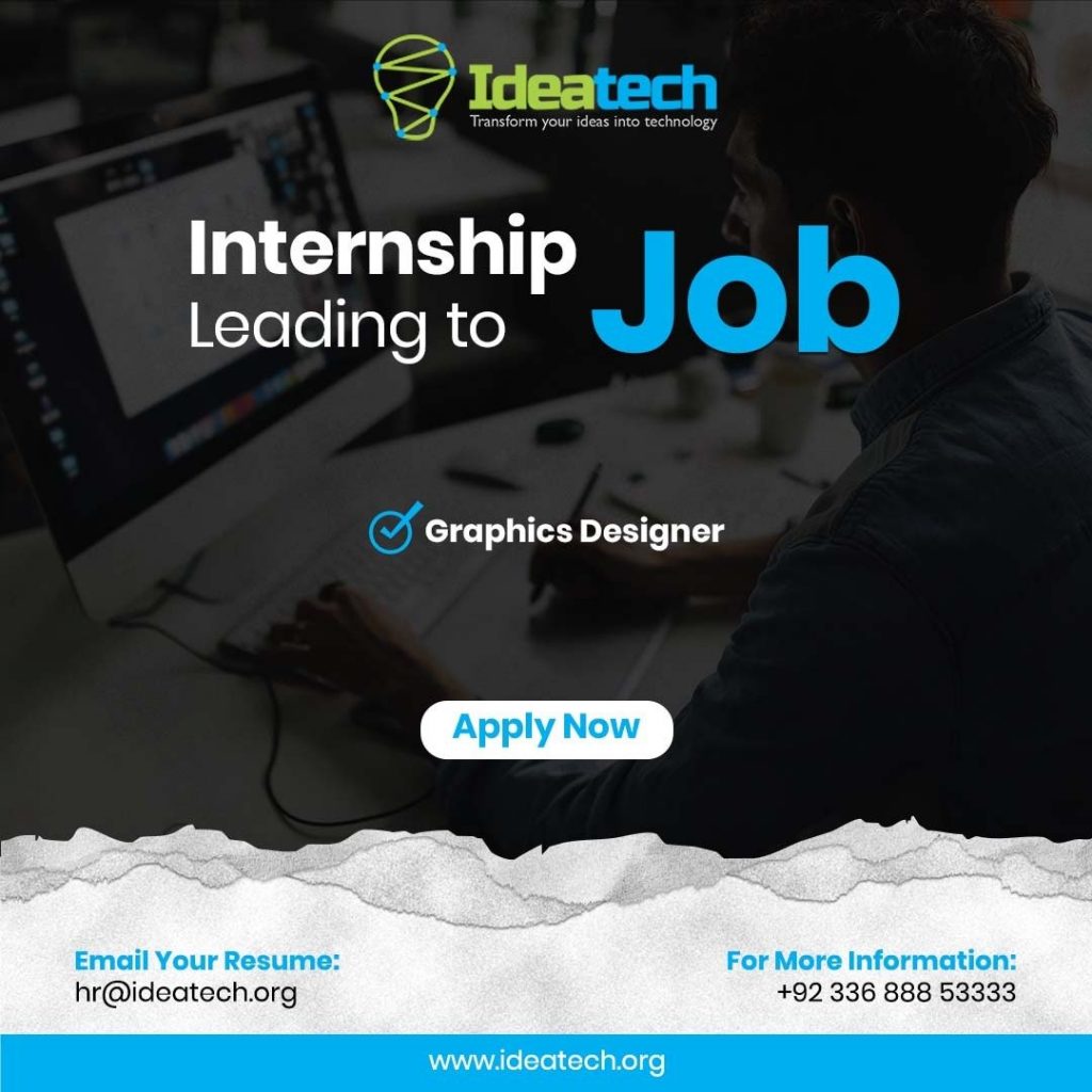 Graphics Designer Trainings – Ideatech Software House